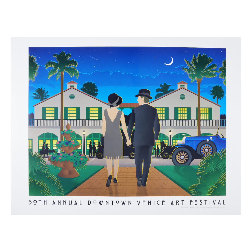 30th Annual Venice Art Fest Poster, by Michael Fields, 2017 - Shop ...